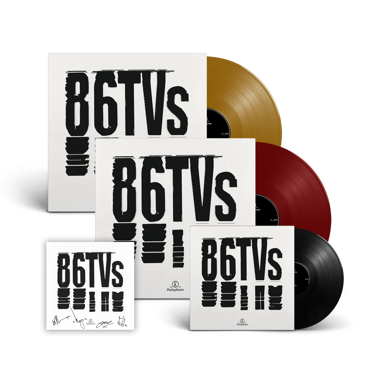 Exclusive Deluxe, Standard Vinyl + Limited Edition Signed Print | 86TVs ...